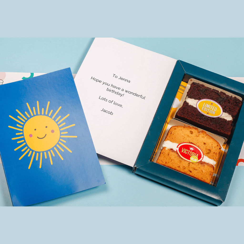 'Happy Birthday' cake card | Huggg